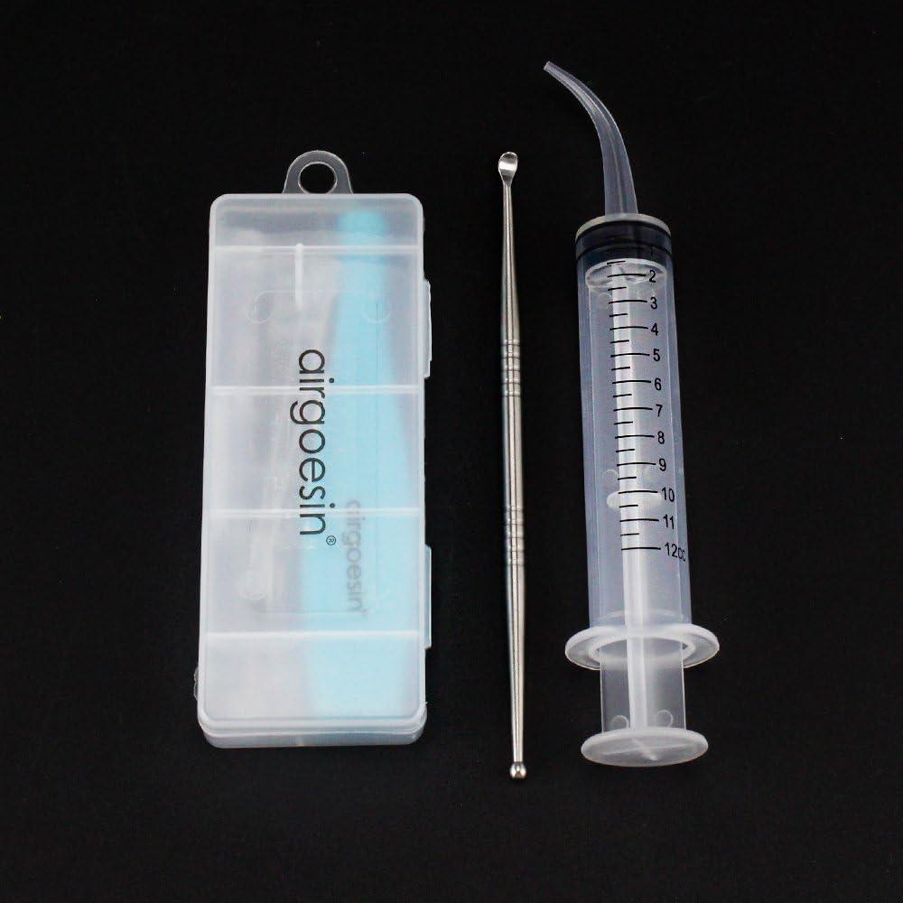 Airgoesin Lighted Tonsil Stone Remover Tool Set - 5 Tips, Stainless ...