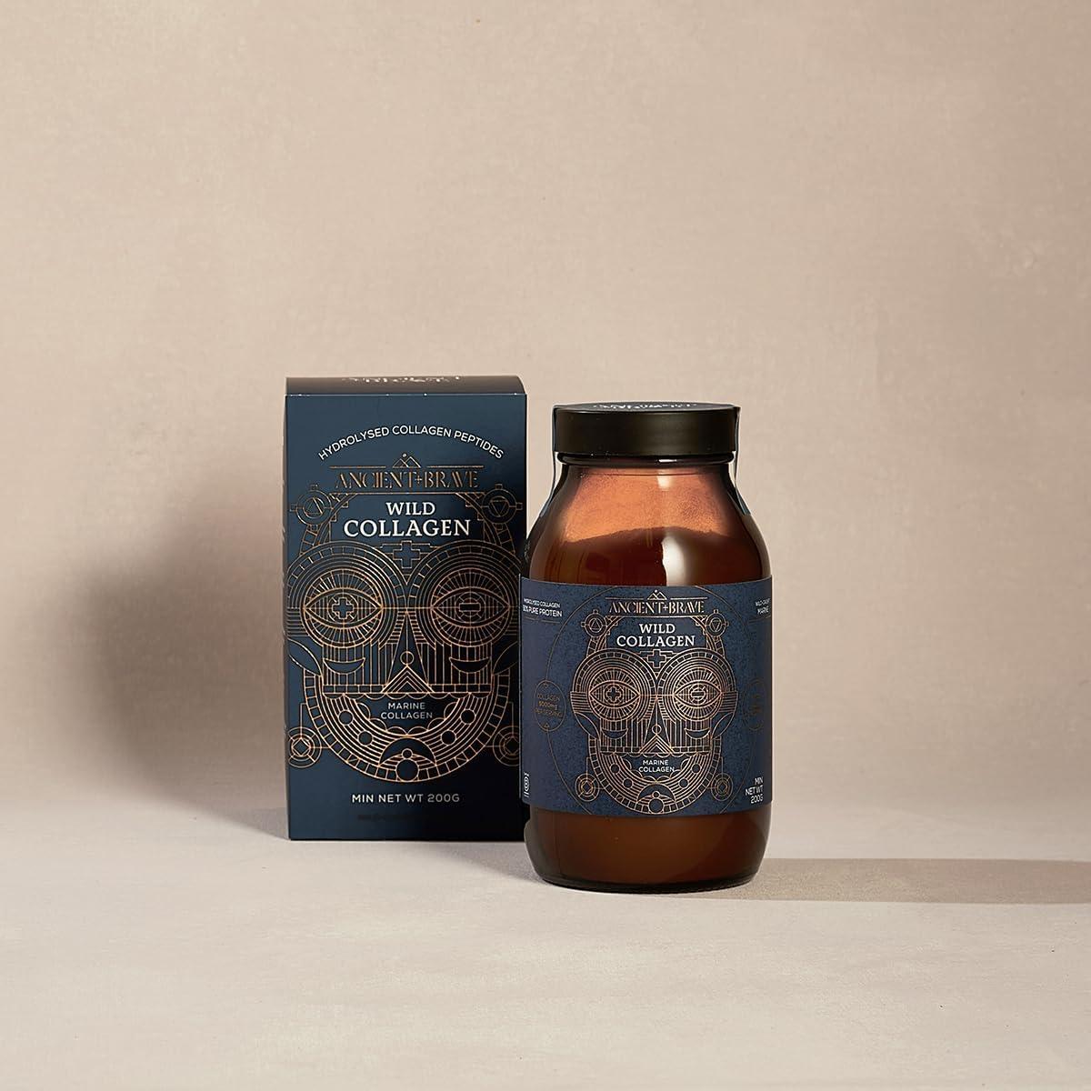 Ancient + Brave Wild Collagen 200g - Wild Caught Marine Collagen Powder ...