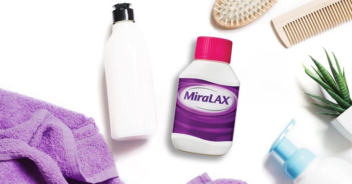 MiraLAX Laxative Powder for Gentle Constipation Relief - 14 Doses ...