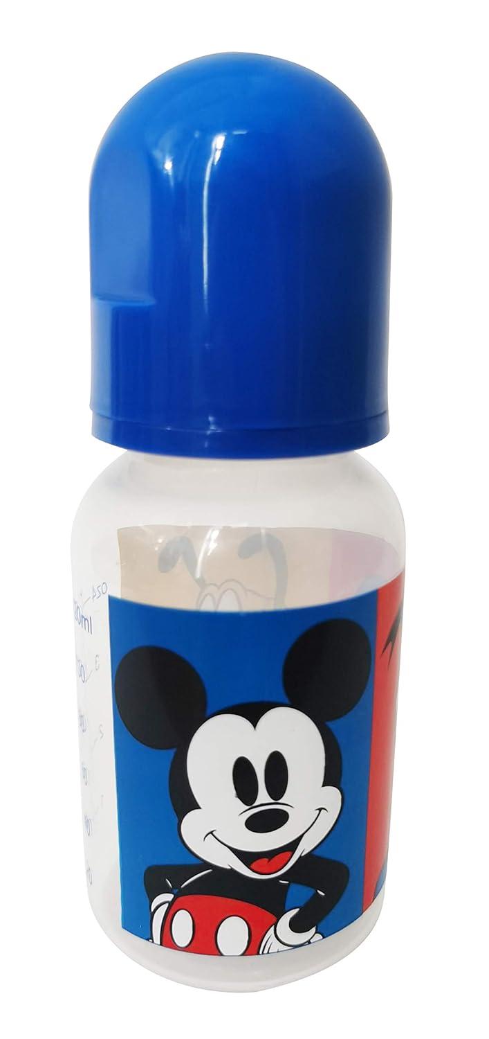 Cudlie Disney Baby Boy Mickey Mouse 5 oz Pack of 3 Baby Bottles ...