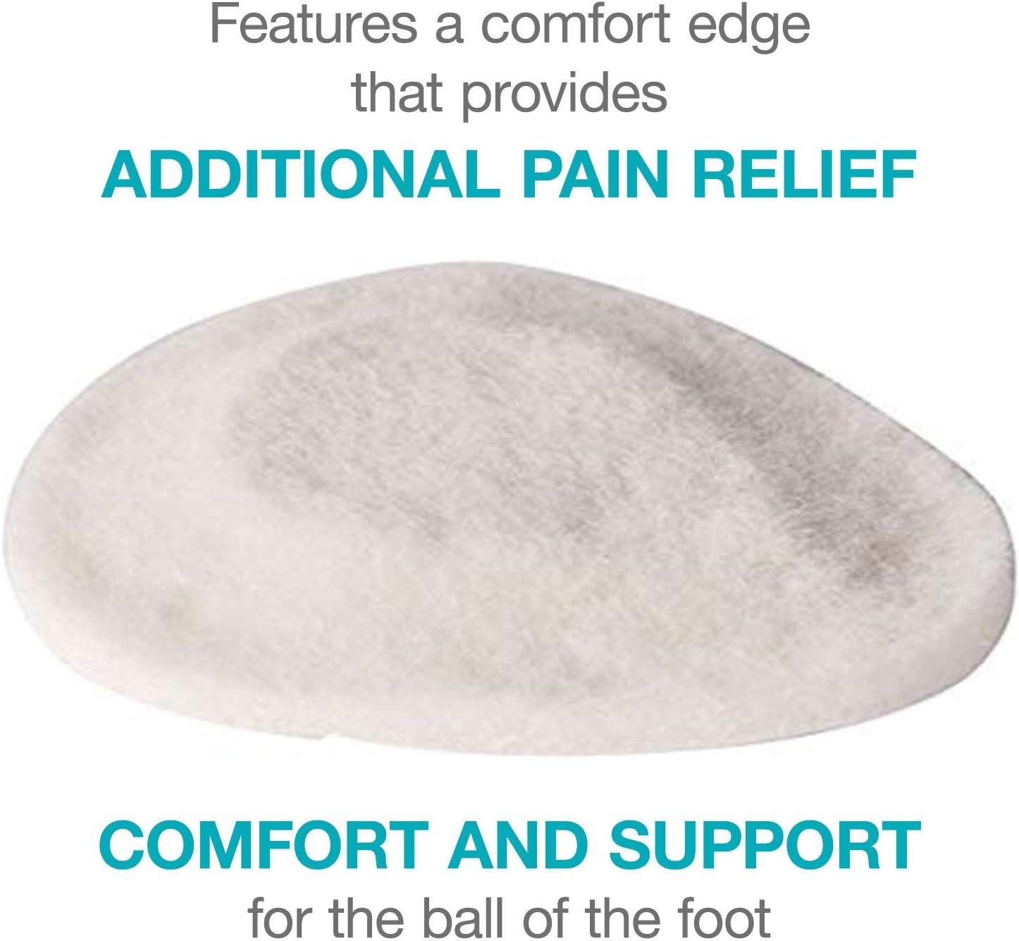 Steins 1/4 Adhesive Felt Metatarsal Foot Pads - Reducing Pain ...