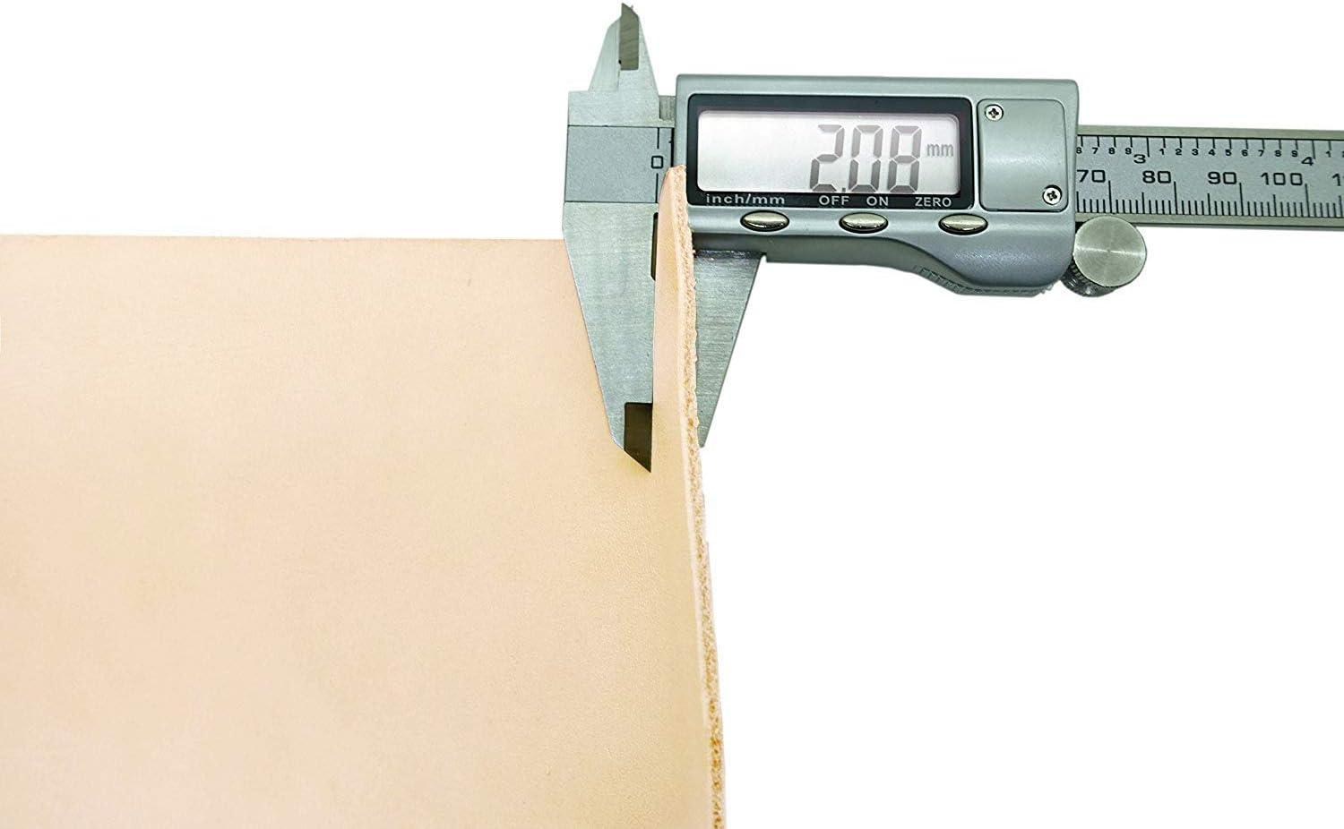 Muse Craft Flawless 12''X24'' 5-6oz Vegetable Tanned Leather Hide ...