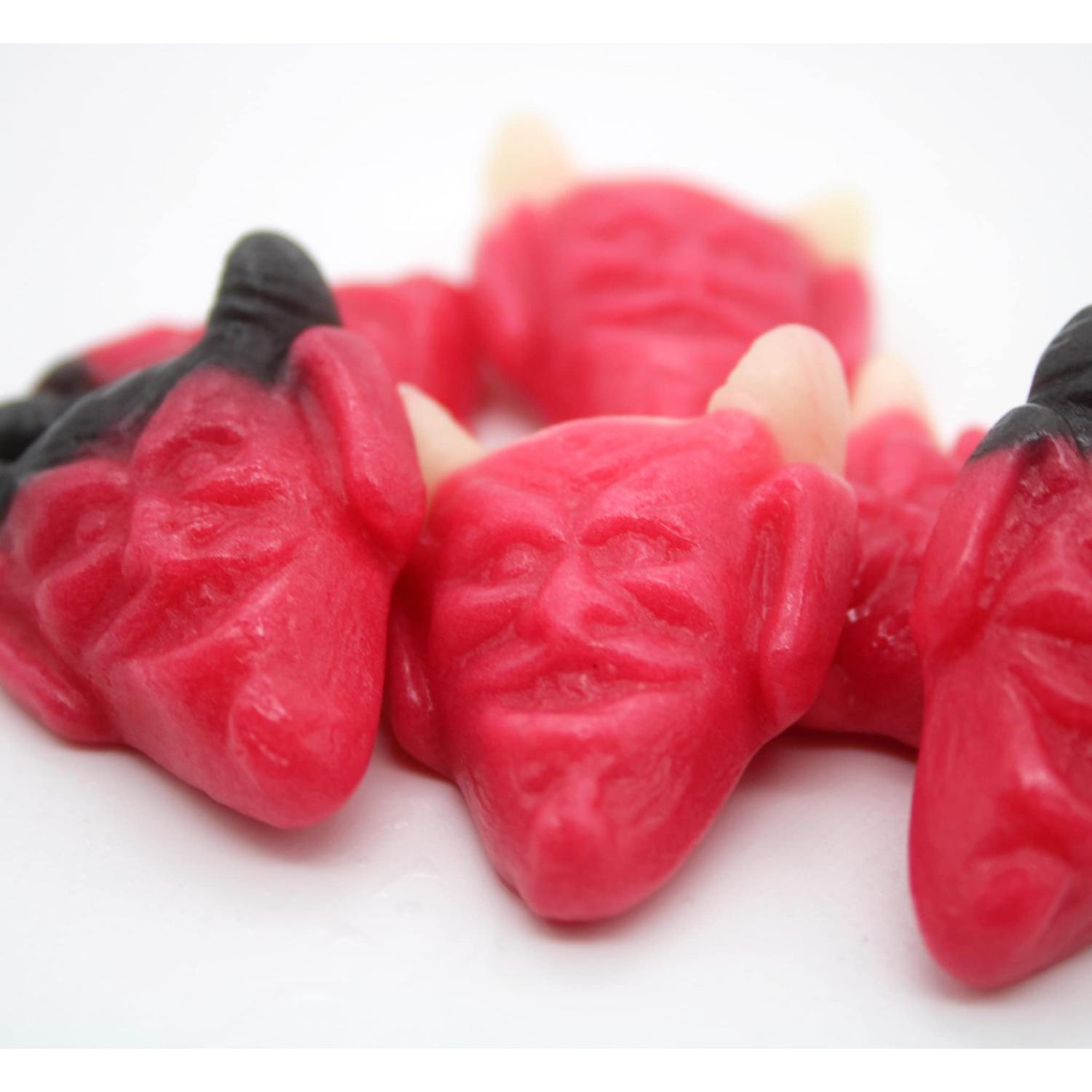 Red Devils Gummy Jelly Halloween Devil Sweets (400grams (2x200gram ...