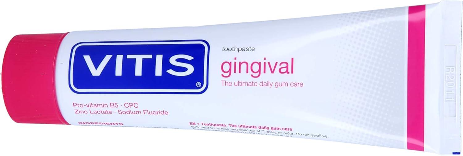 Vitis Gingival Toothpaste 100 ml - Advanced Oral Care for Healthy Gums ...