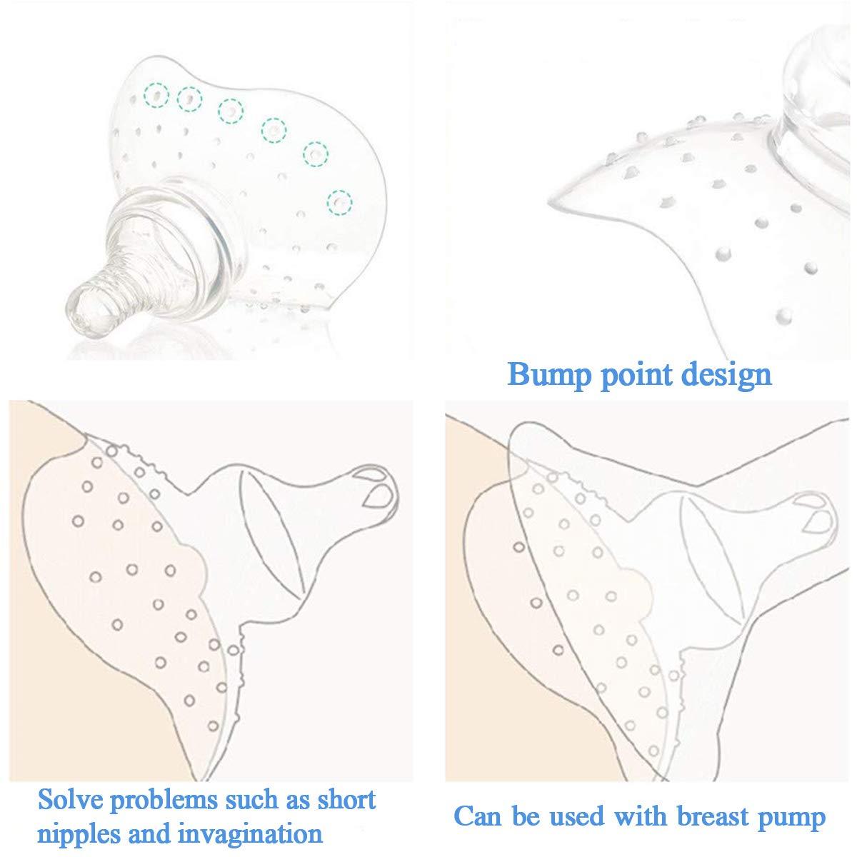 Buy Nursing Shields - Nipple Shield Protection for Sore Nipples | 5 ...