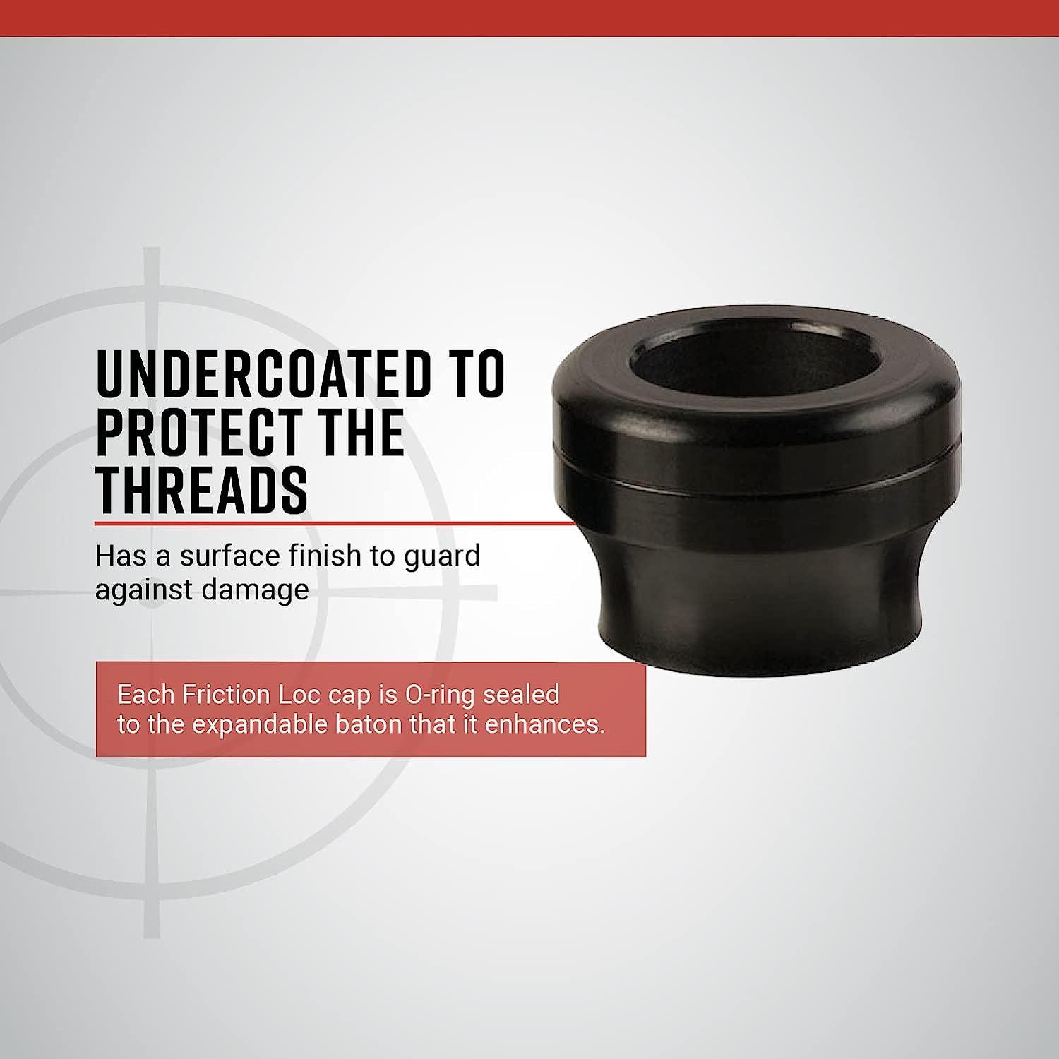 ASP Grip Cap 1st Gen (T Series) - Black - Enhanced Handling and Control ...