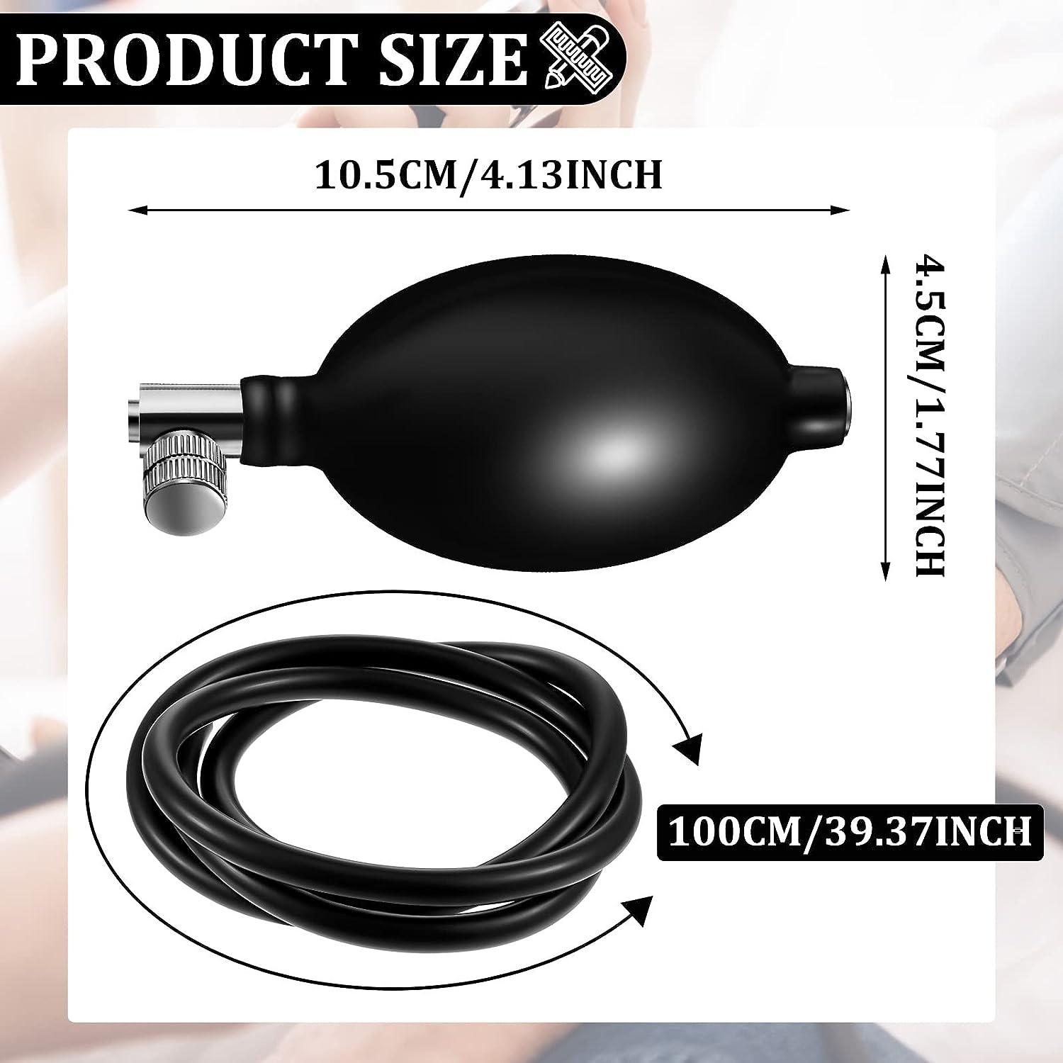 2 Set Blood Pressure Bulb Pump Replacement Rubber Inflation Bulb for ...