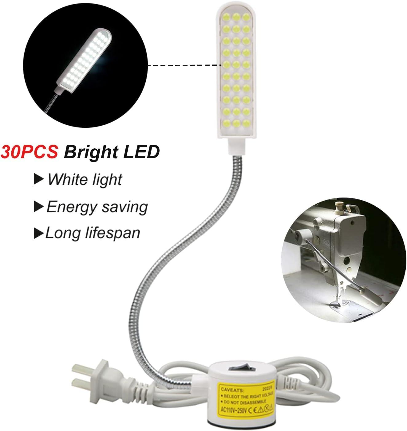 Autidefy 30LEDs Sewing Machine Light - Portable Work Light with ...
