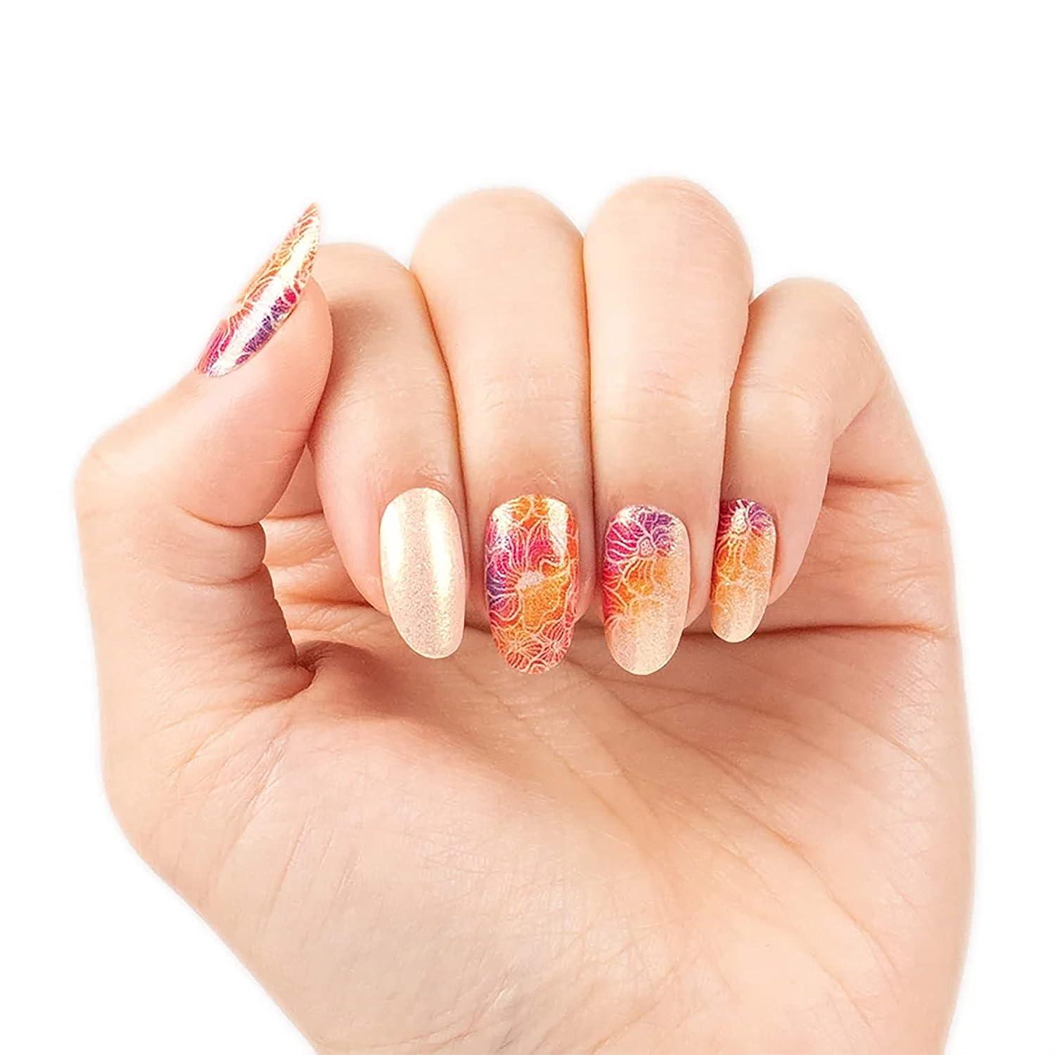 Color Street Spring Collection Nail Polish Strips (Poppy That)