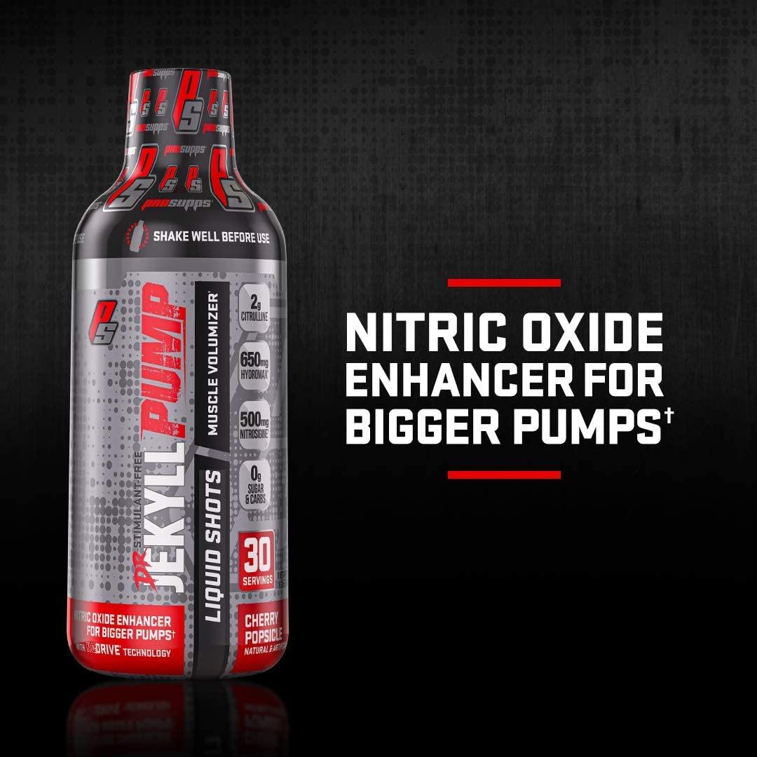 ProSupps Dr. Jekyll Pump â€“ Stimulant-Free Cherry Popsicle 15.2 oz for ...