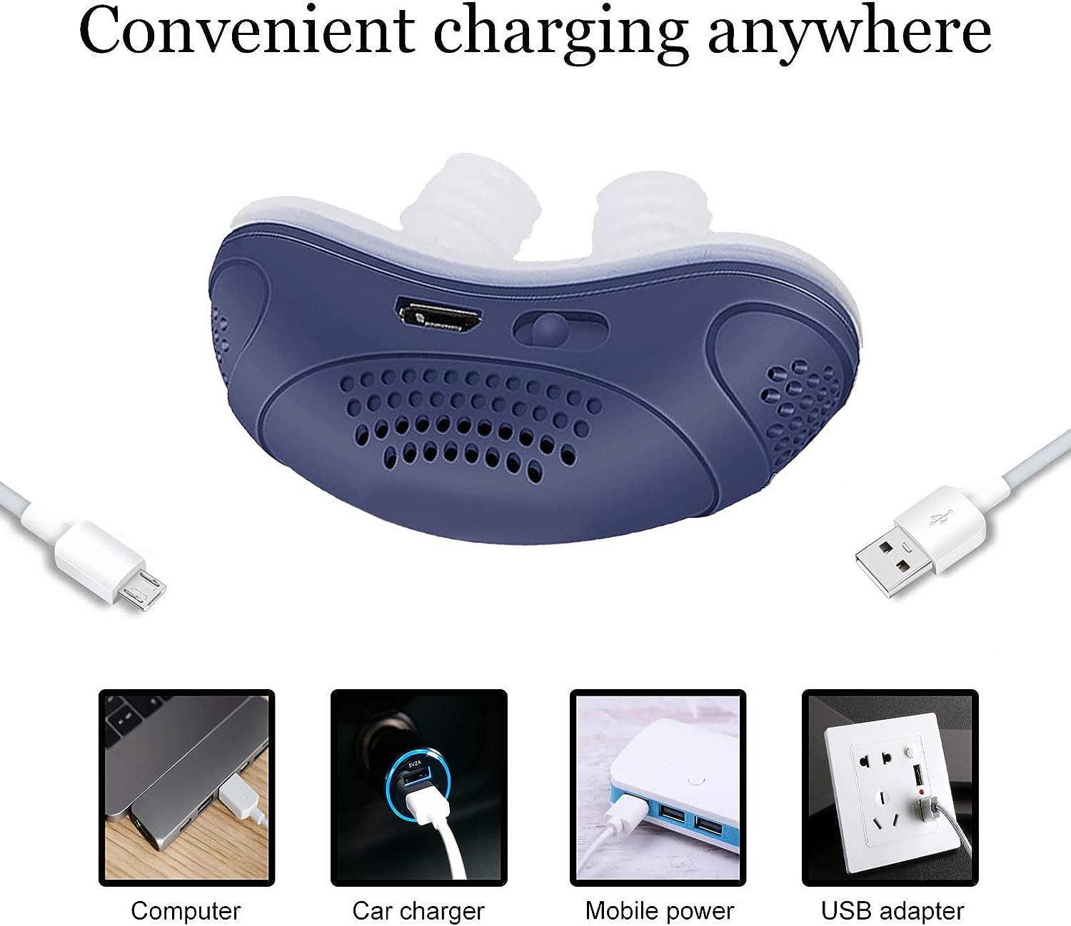 Anti Snoring Devices Portable Electric Automatic Snore Mini Stopper