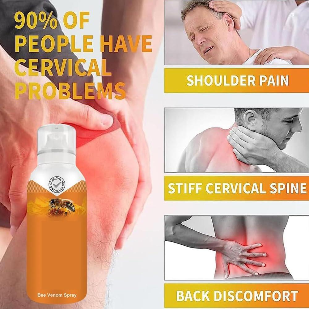 Bee Venom Joint & Bone Therapy Spray - Professional Serum for Muscle ...
