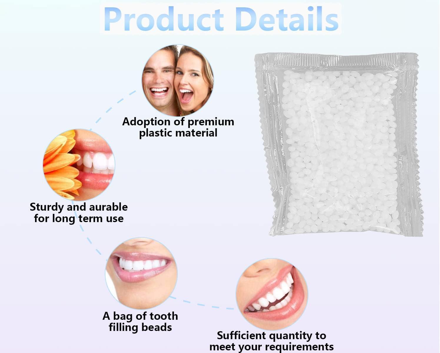 Temporary Tooth Repair Beads for Chipped Teeth - Dental Filler for ...