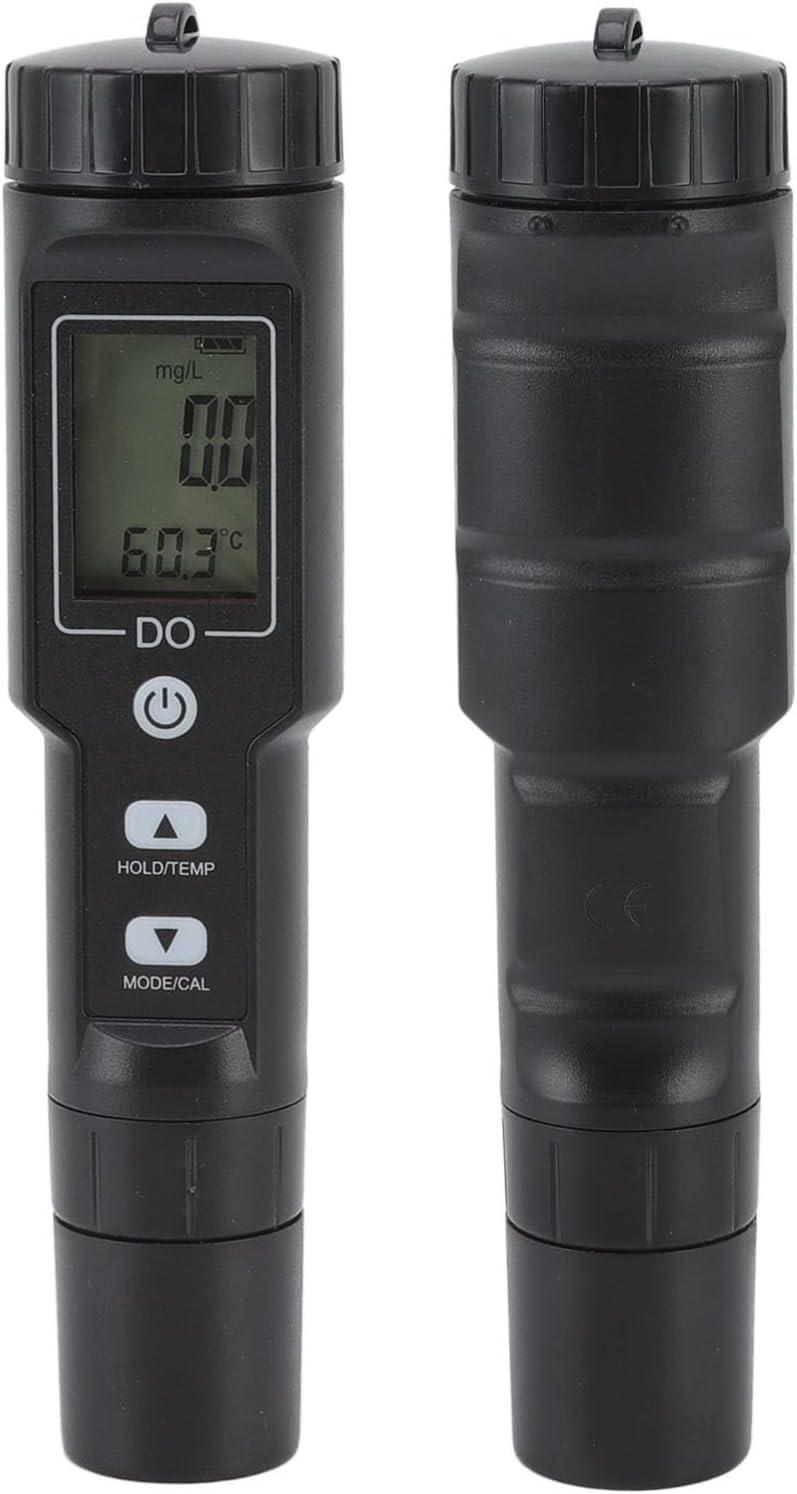 Biitfuu Dissolved Oxygen Meter - Digital DO Meter for Ponds | Accurate ...