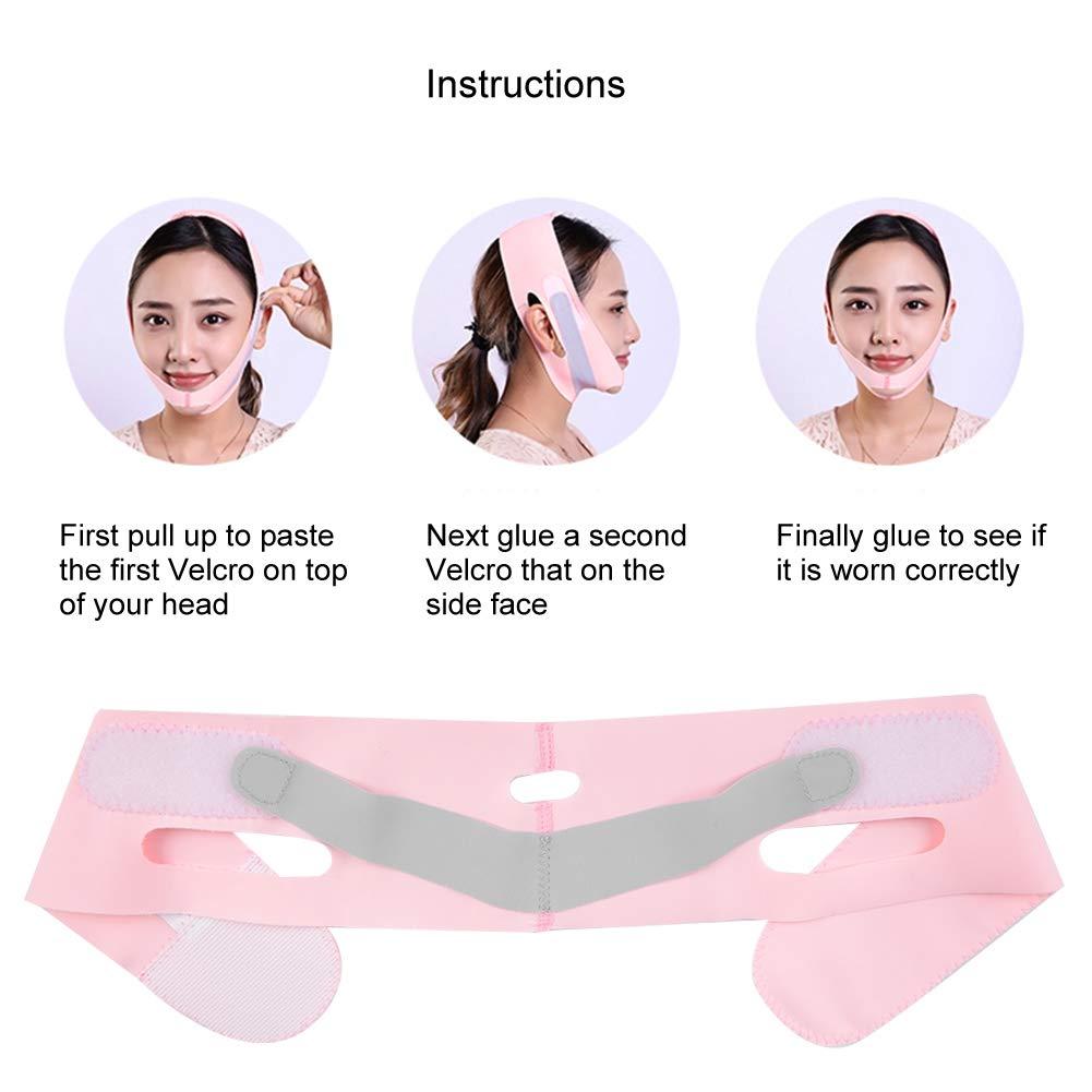 Facial Shaping V-Belt for Double Chin | Neck Compression & Cheek ...