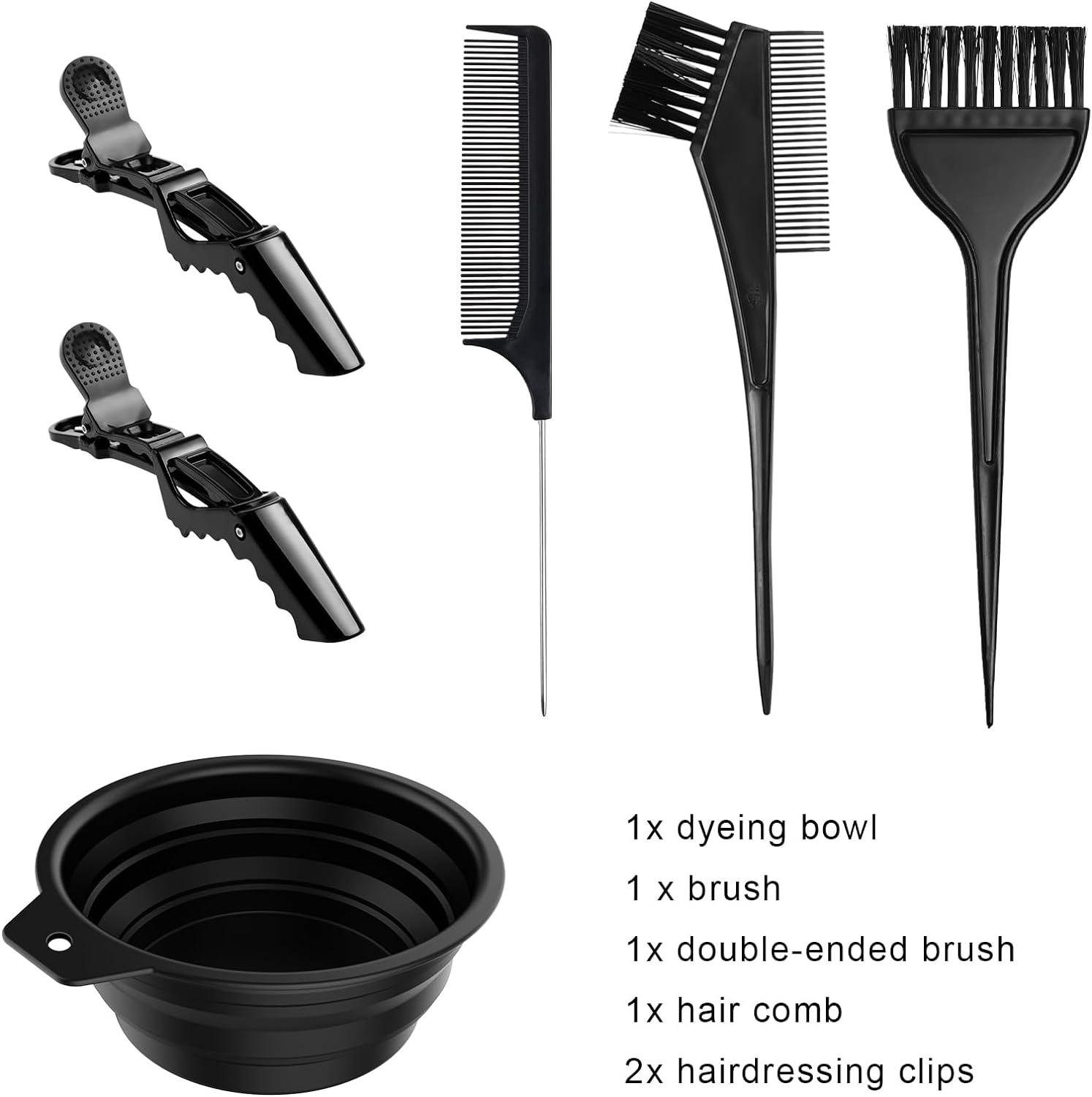Gezimetie 6PCS Hair Dye Kit - Professional Hair Coloring & Highlighting ...