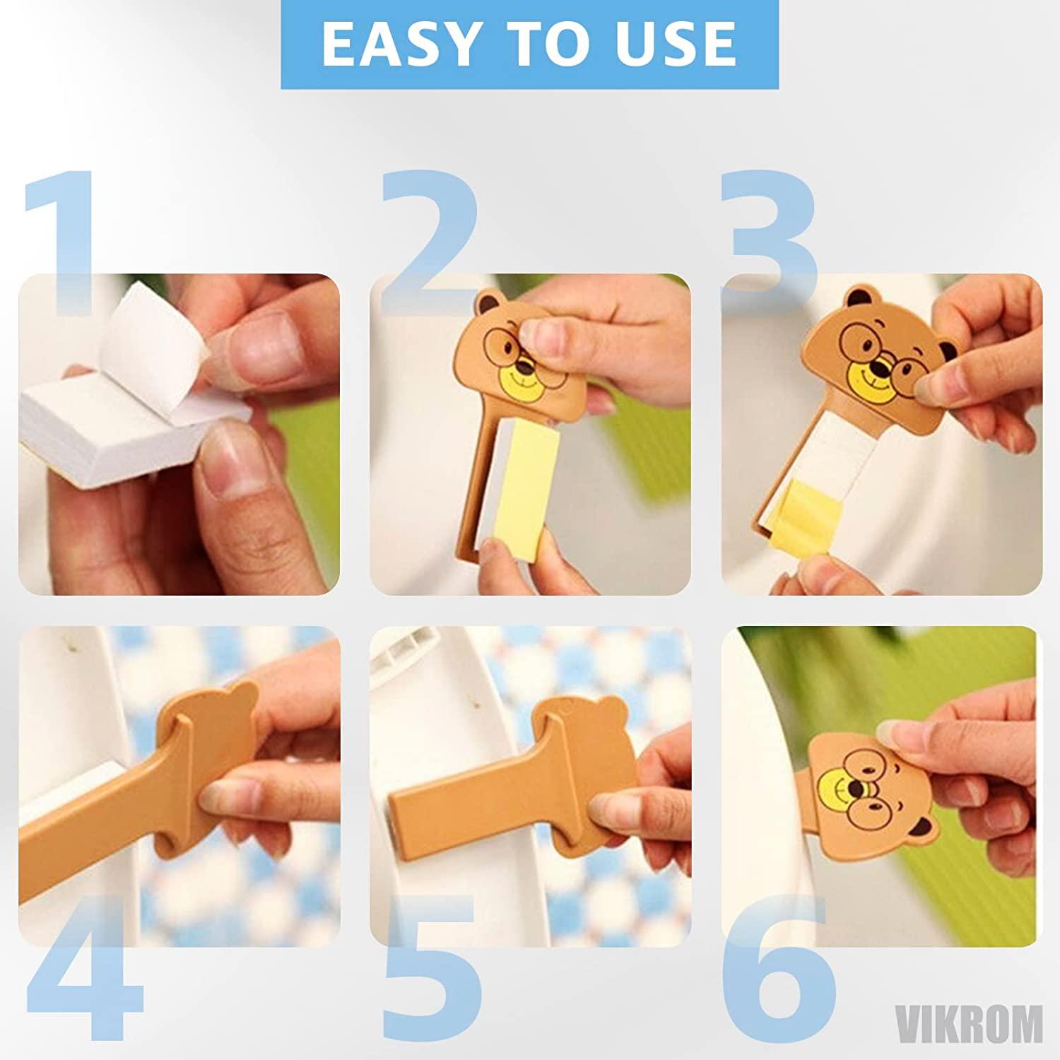 4Pcs Toilet Seat Lifter Tool - Self-Adhesive Handle for Touch-Free Lid ...