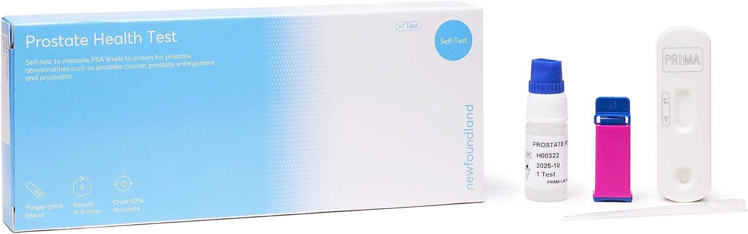 Newfoundland Prostate Test Kit - Rapid PSA Home Self-Test for Prostate ...