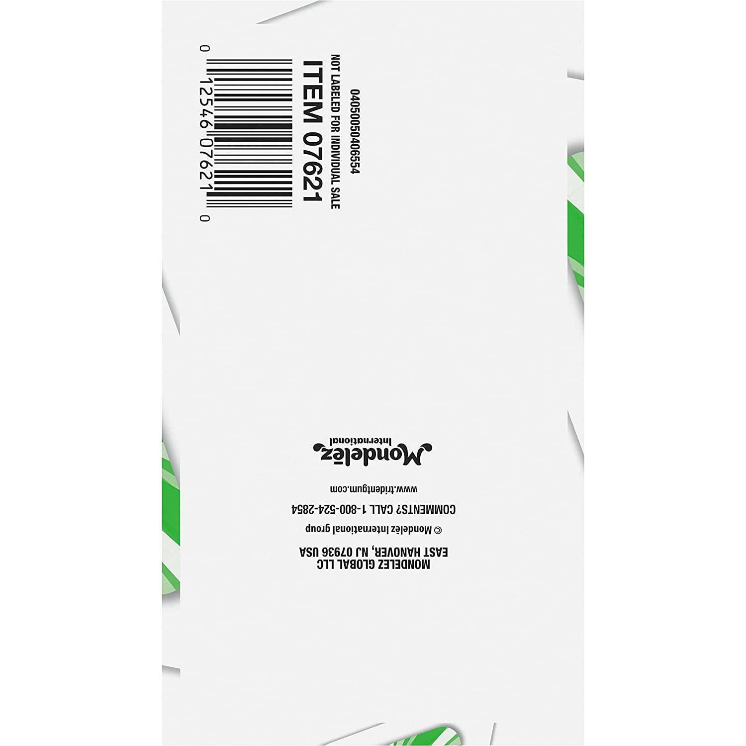 Trident White Spearmint Sugar Free Gum 144 Pieces - 9 Packs | Buy Now ...