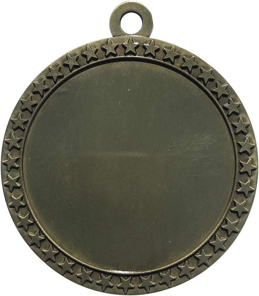 Express Medals: 10 Pack Blank Award Medals with Neck Ribbons - Trophy ...