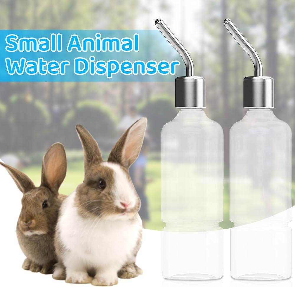 JVHLOV Rodent Water Bottle Hamster Water Bottle Hanging Rodent Drinker ...