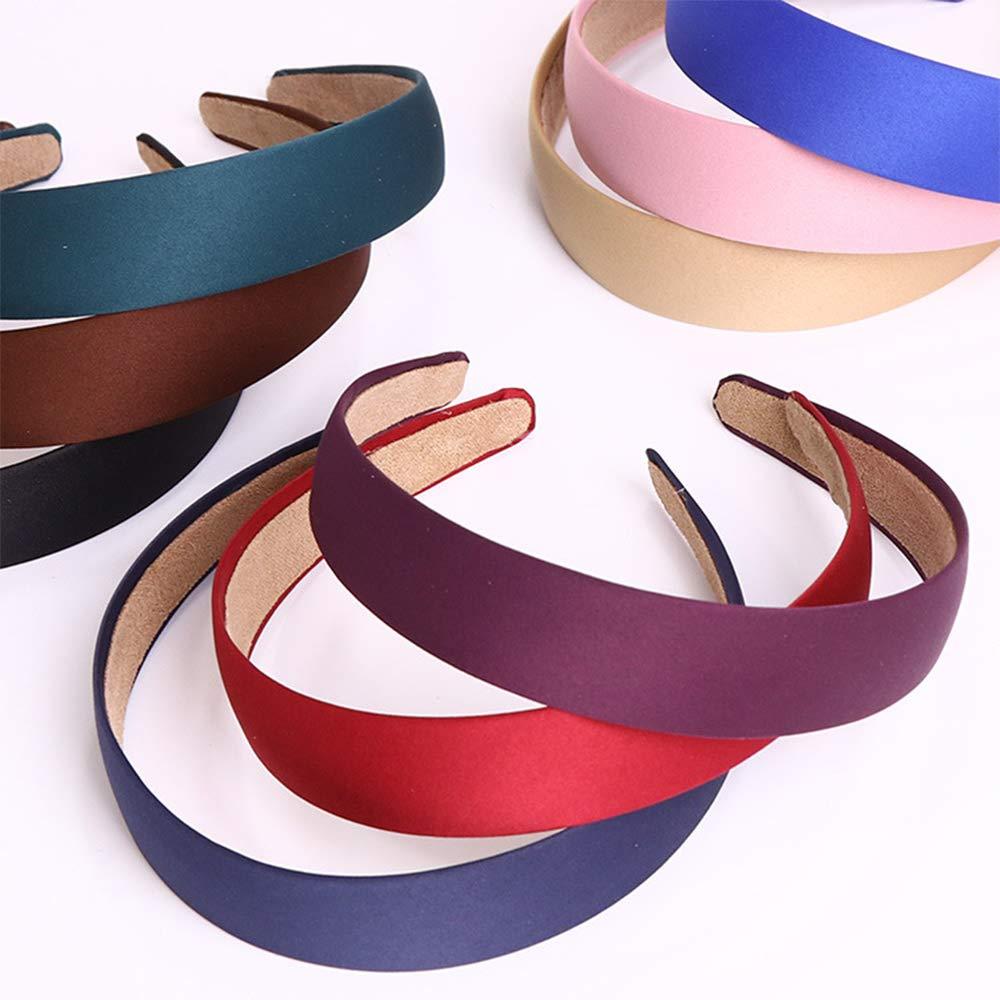 9 Pieces Satin Frontal Ligaments - Slipproof Hair Bands for Women ...