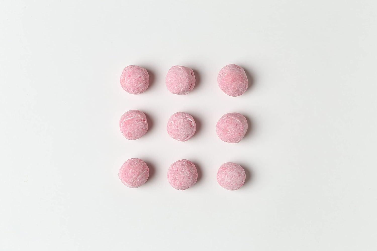 Natural Candy Shop Natural Strawberry Bon bons Candy Jar 180g x 9 units ...