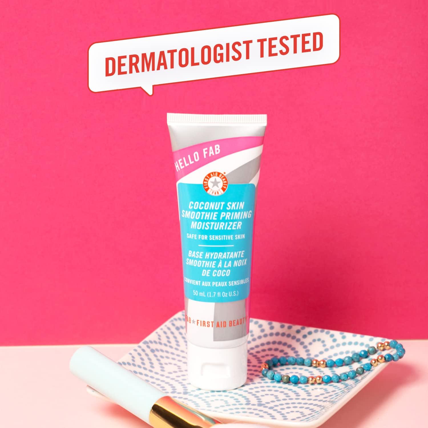 First Aid Beauty Hello FAB Coconut Skin Smoothie Priming Moisturizer 1. ...