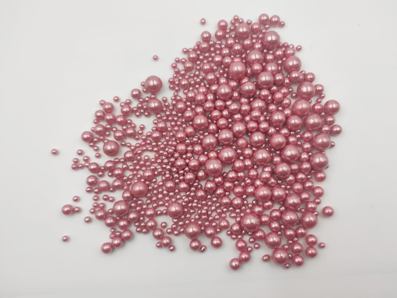 Edible Rose Gold Sugar Pearls | Premium Dessert Sprinkles for Cakes ...