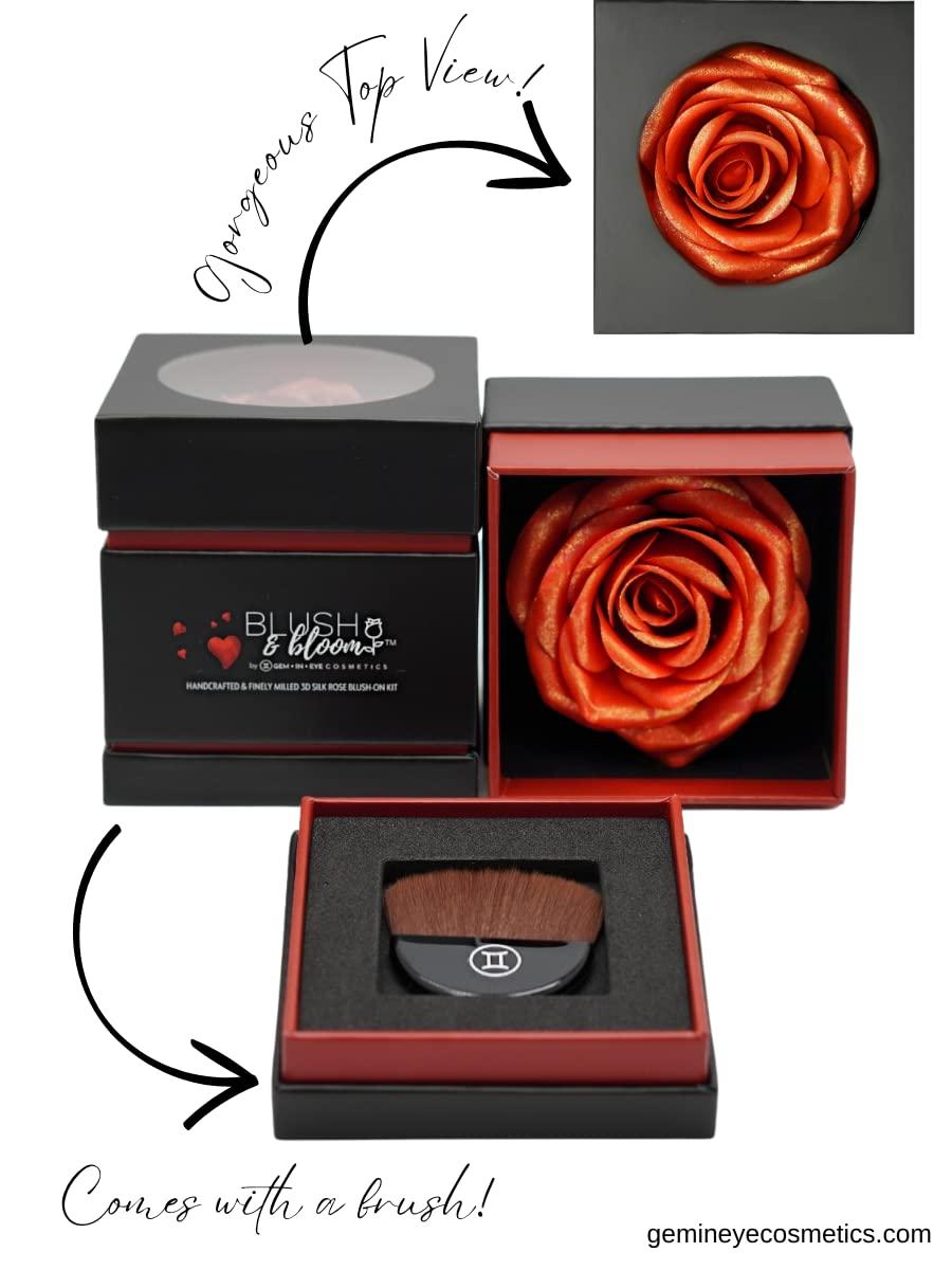 GEM.IN.EYE Cosmetics Blush & Bloom LOVE EDITION: FIERCE 3D Silk Rose ...