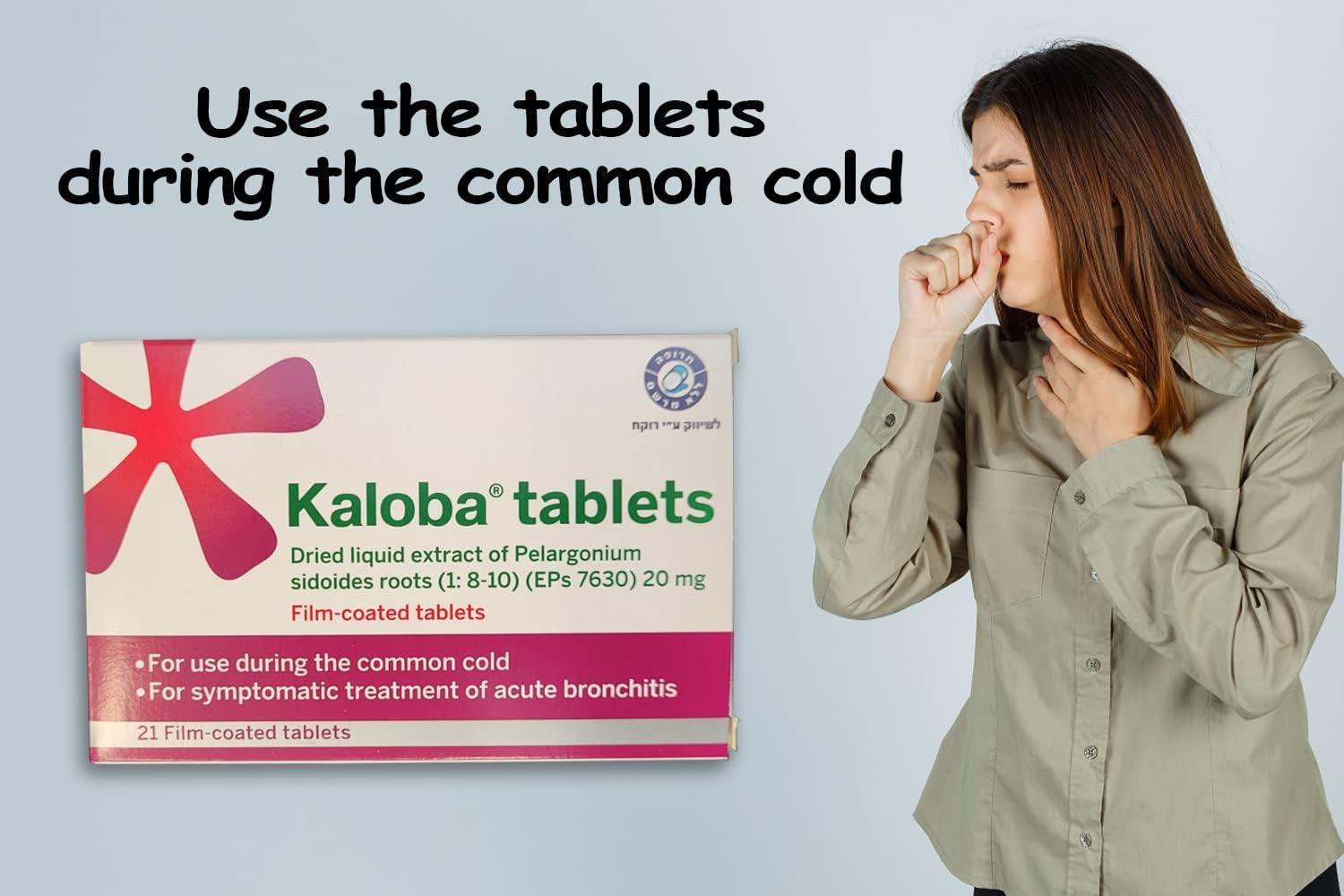 Kaloba 20mg: Fast Relief for Common Cold - 21 Tablets | Buy Now with ...