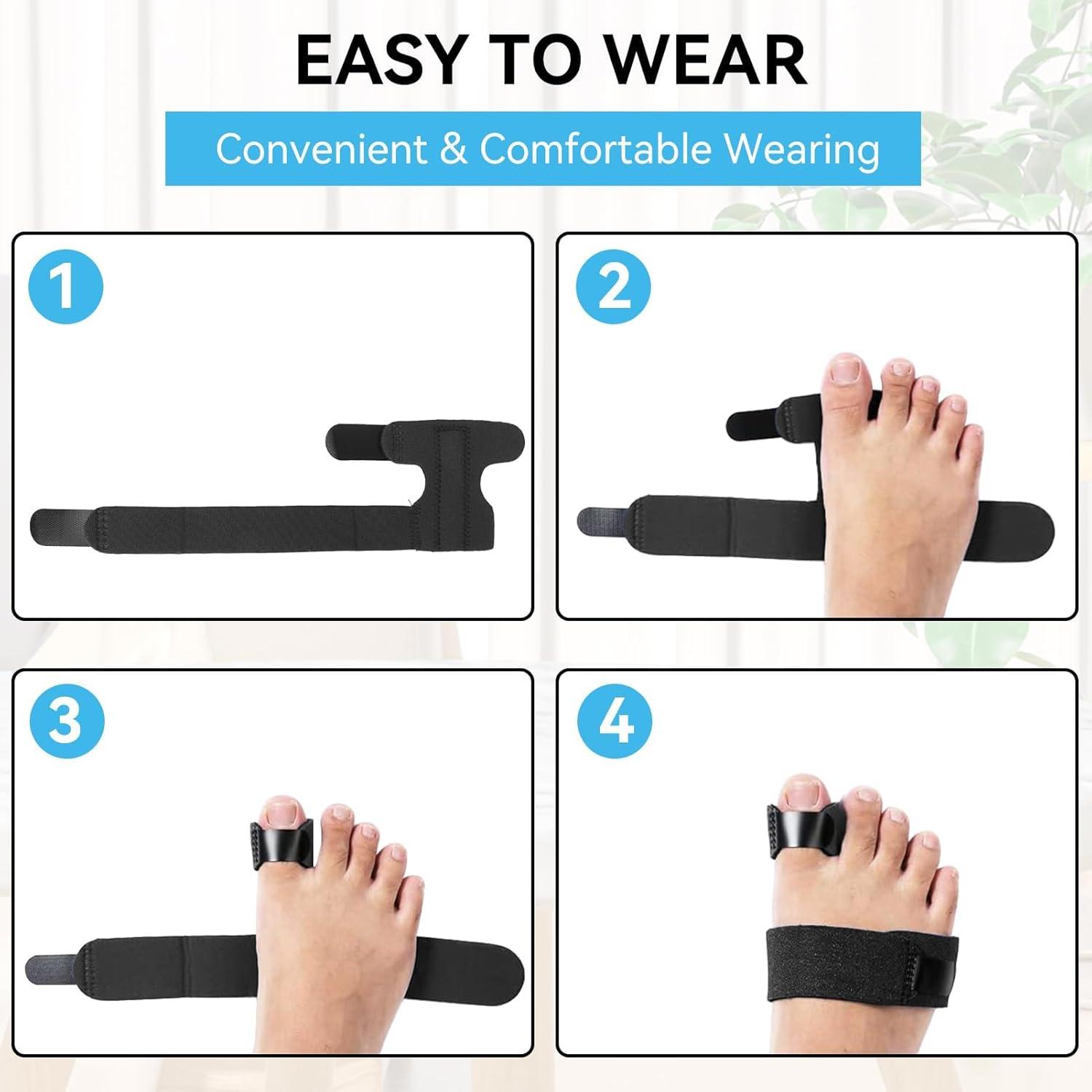 Agate Toe Clasp for Hallux Valgus Correction - Injured Toe Support ...