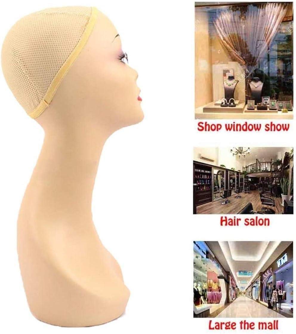 Customizable Female Tailor Puppet with Adjustable ABS Make-Man-Head Hat ...