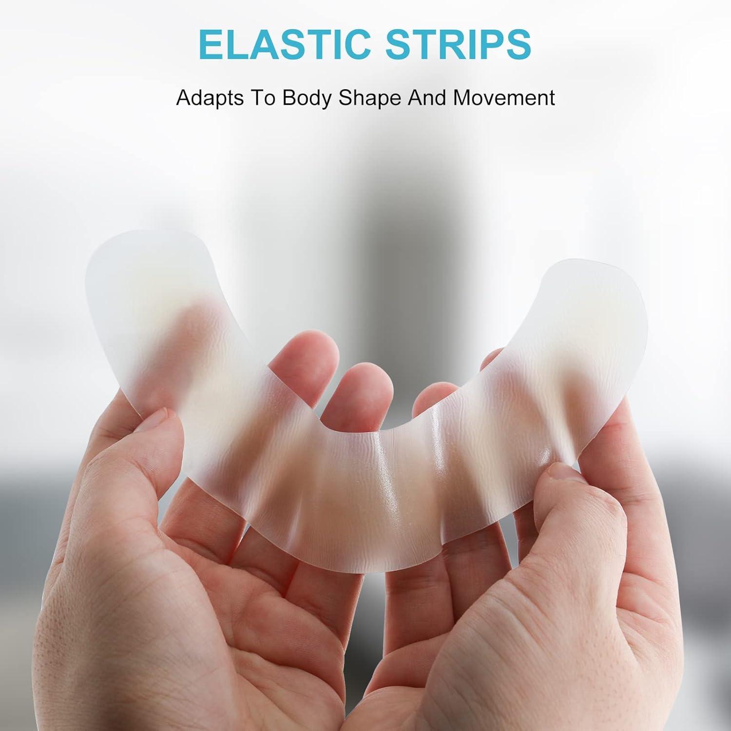 VLOOKUP Ostomy Barrier Strips - Pack of 20 | Elastic, Latex-Free ...