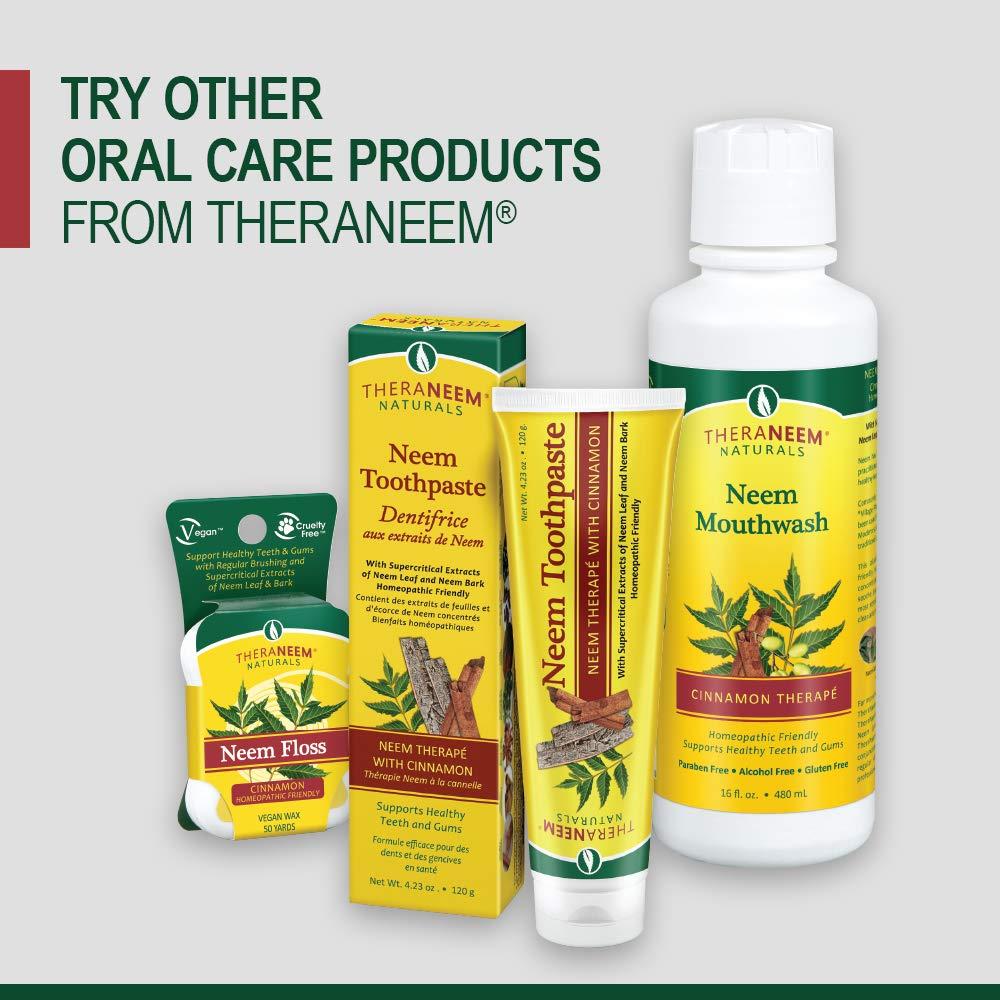 TheraNeem Tooth and Gum Powder with Probiotics, Vitamin D, Cinnamon ...