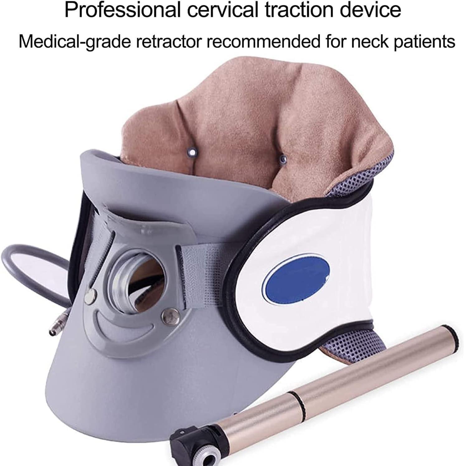 Safwel Cervical Neck Traction Device - Adjustable Neck Support ...