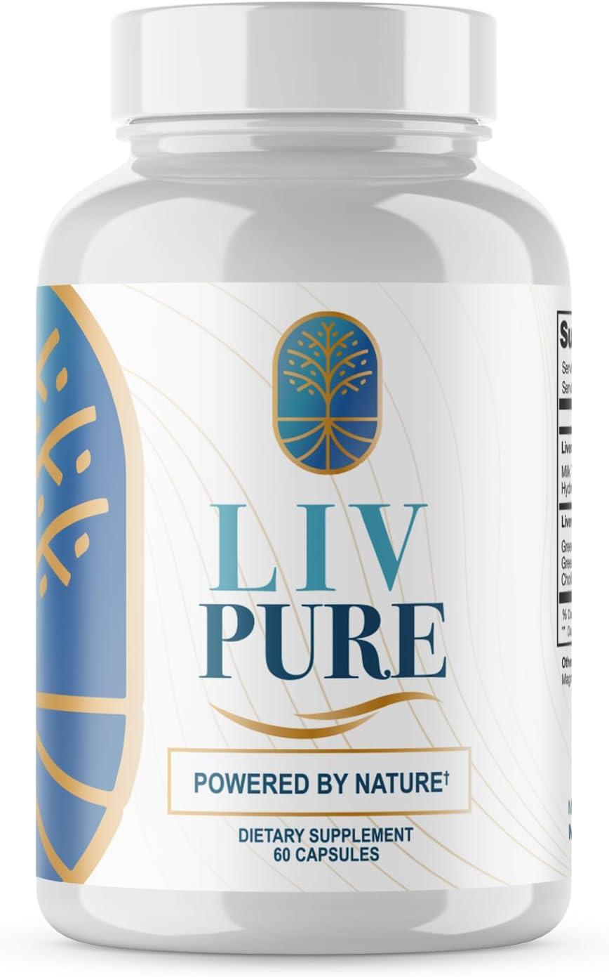 Liver Detox Pills - LivPure Supplement - 5 Pack | Liv Pure Capsules ...