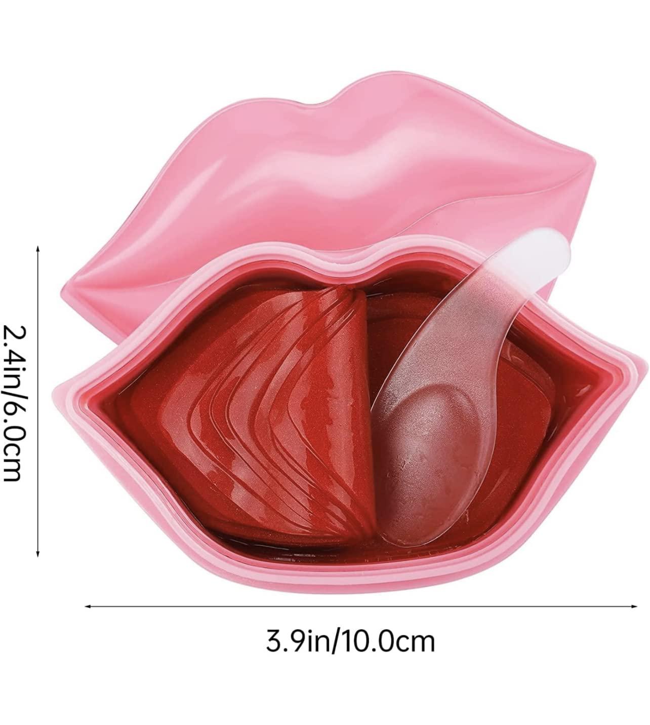 Hydrolyzed Collagen Lip Mask Pink - Aloe Vera & Hyaluronic Acid ...