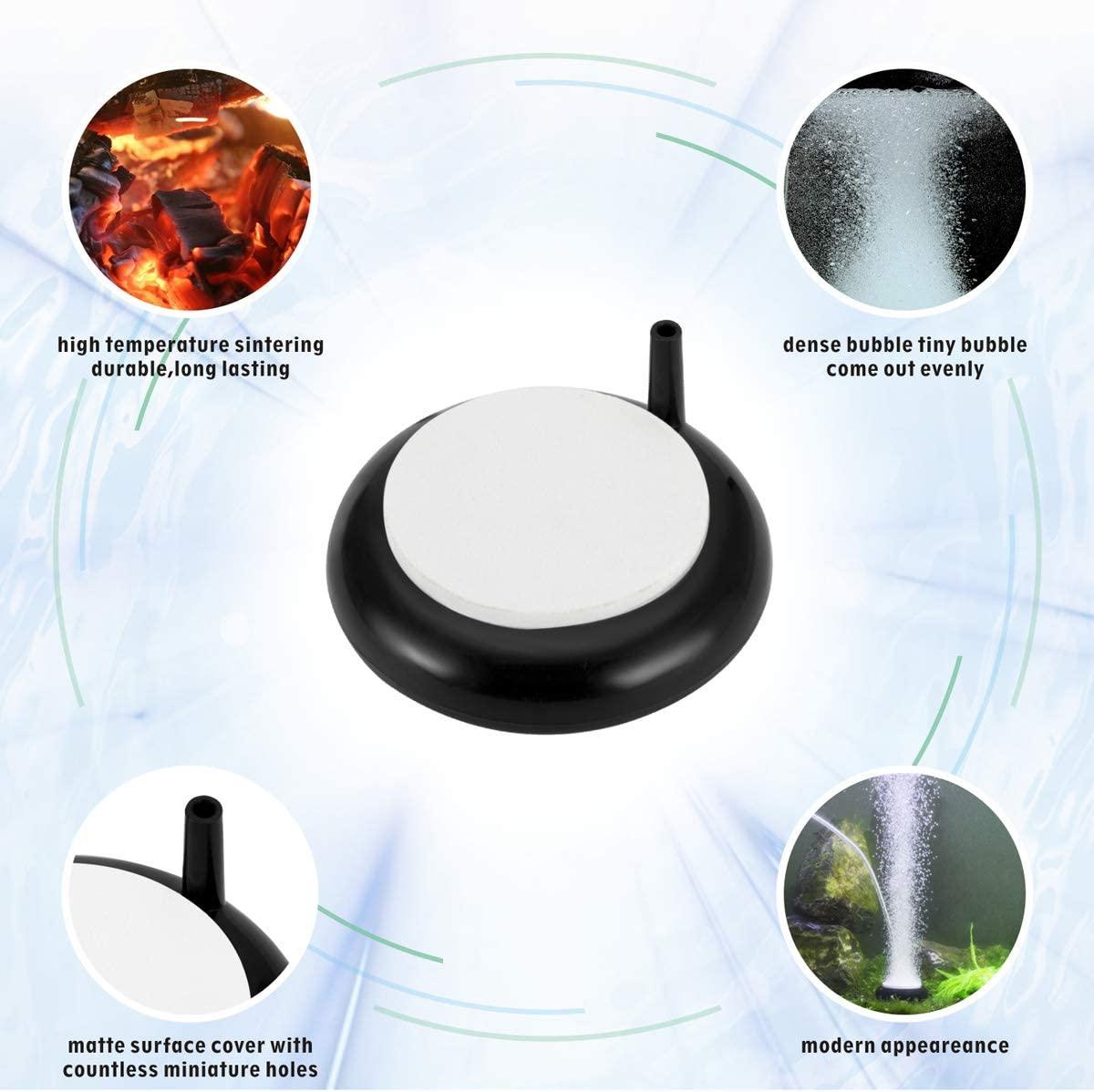 Hygger 2 Inch Aquarium Air Stone | Ultra Silent Oxygen Diffuser for ...