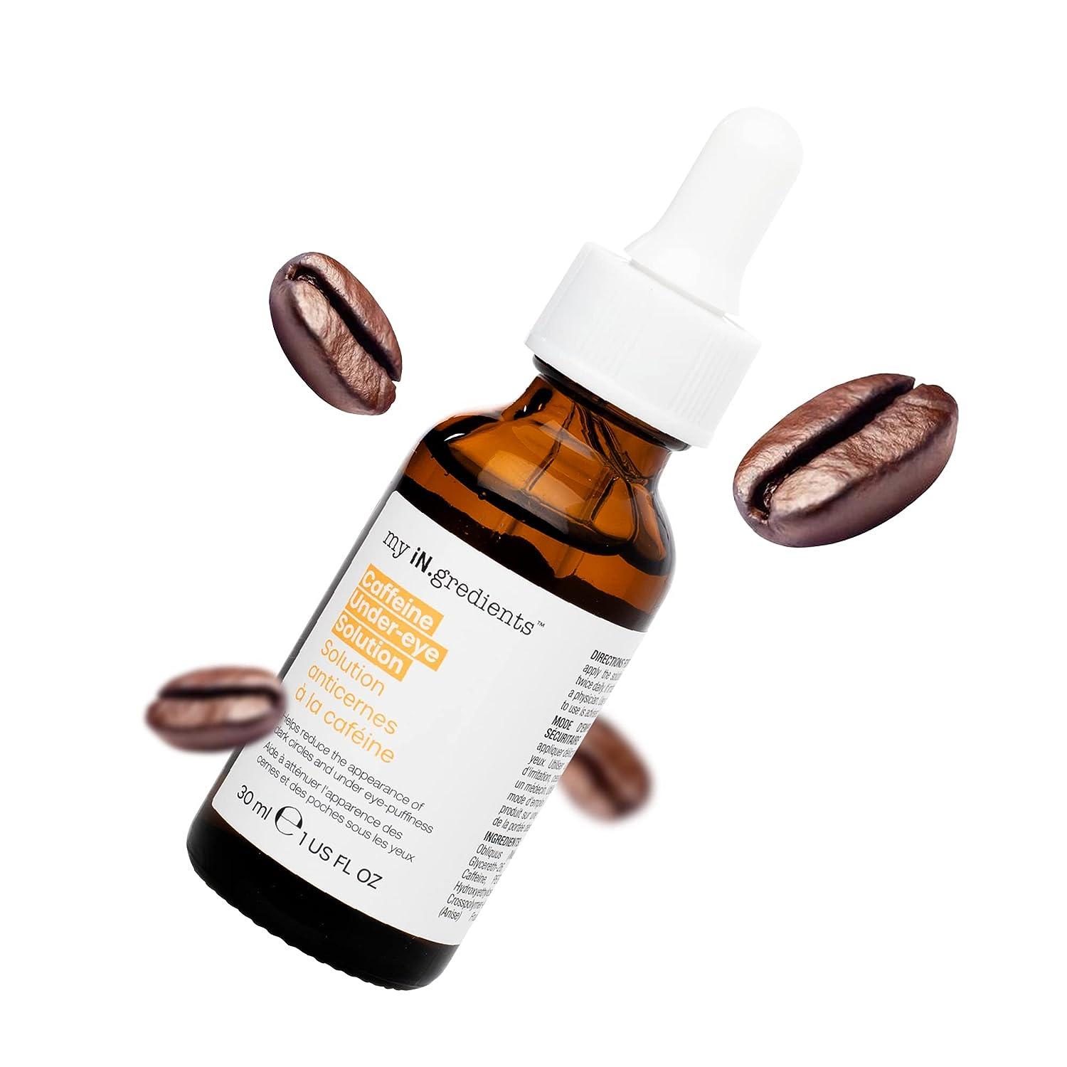 iN.gredients Caffeine Under-Eye Solution for Dark Circles, Puffiness ...