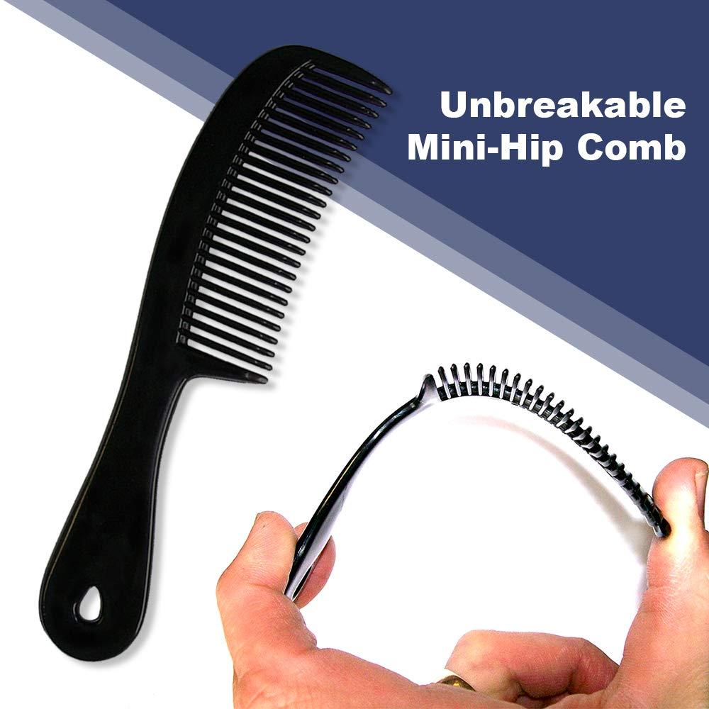 Pack of 6 Men's Hair Combs for Styling - Small Pocket Hair Combs Set ...