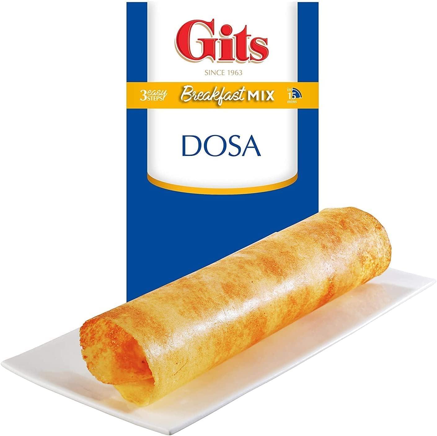 Gits Dosa Instant Breakfast Mix 500g - A Traditional Indian Crispy ...