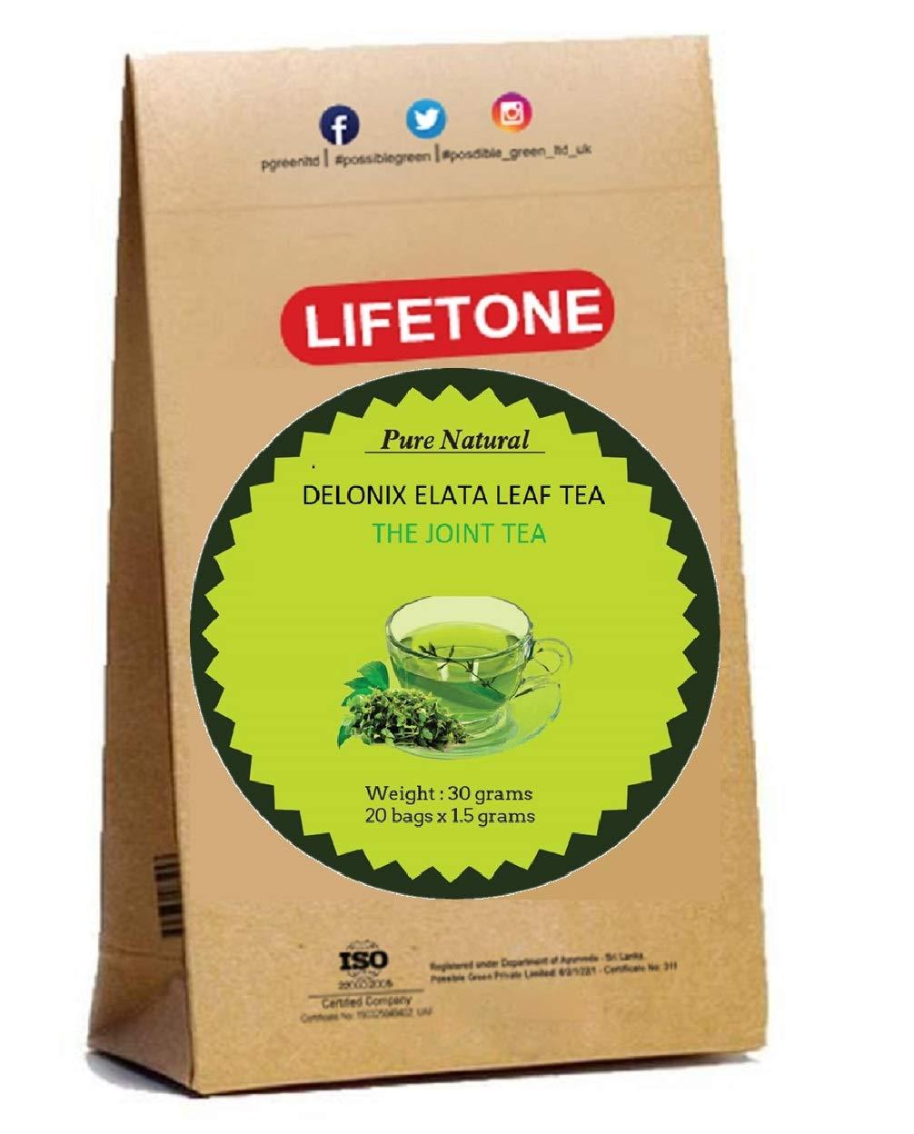 lifetone the tea for better life Delonix elata (White gulmohar) Tea ...