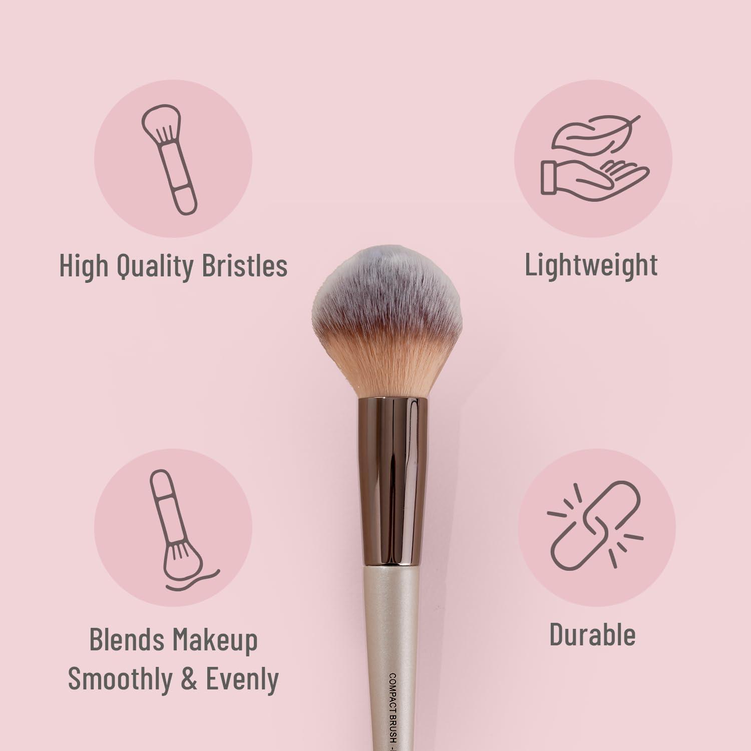 makeup brush for compact powder