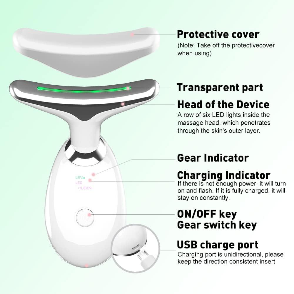 Firming Wrinkle Removal Face Massager | Double Chin Reducer Skin Care ...