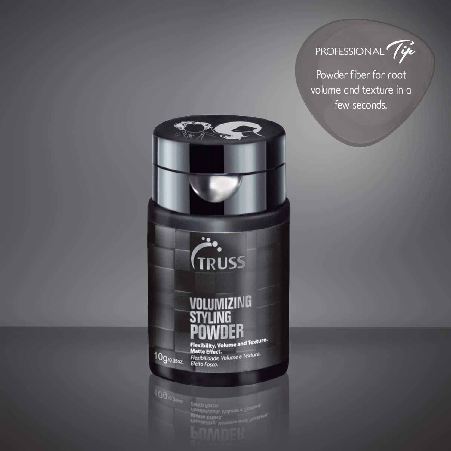 TRUSS Volumizing Styling Powder Bundle with Net Hair Mask and Deluxe ...