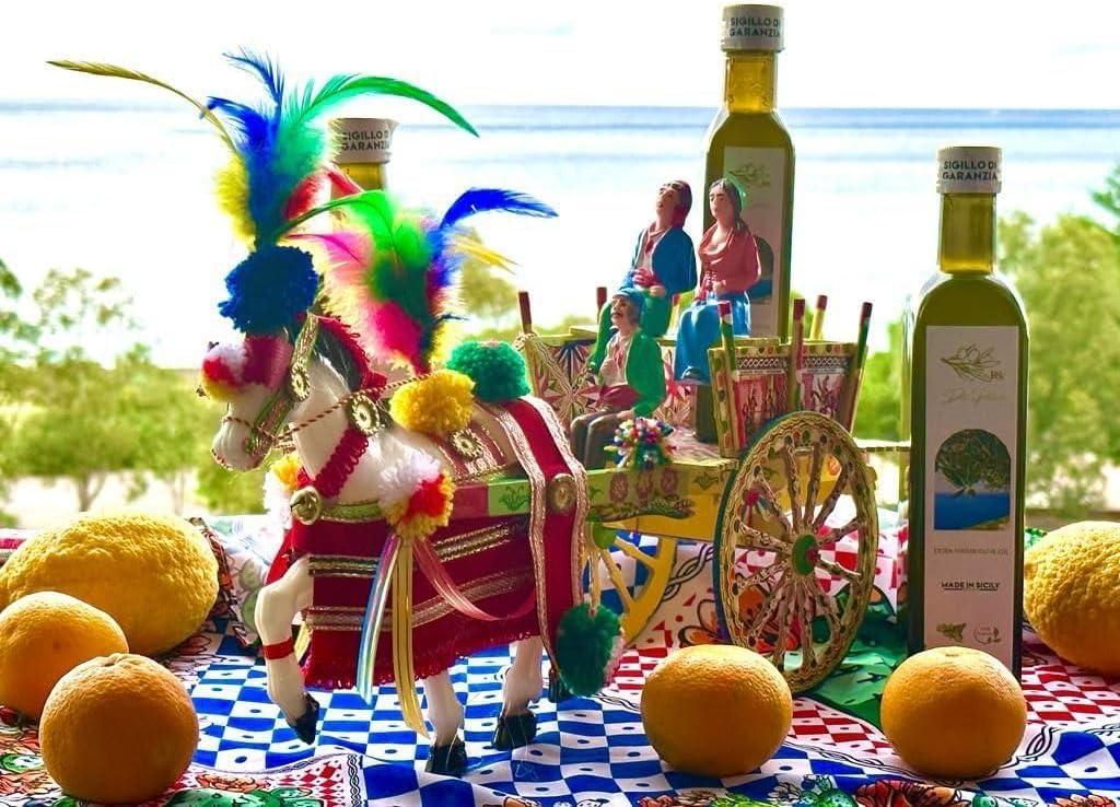 Don. Pratelli Extra Virgin Olive Oil 100% Italy Blue Edition (500 ML) Sicily Terra Nostra 500 ...