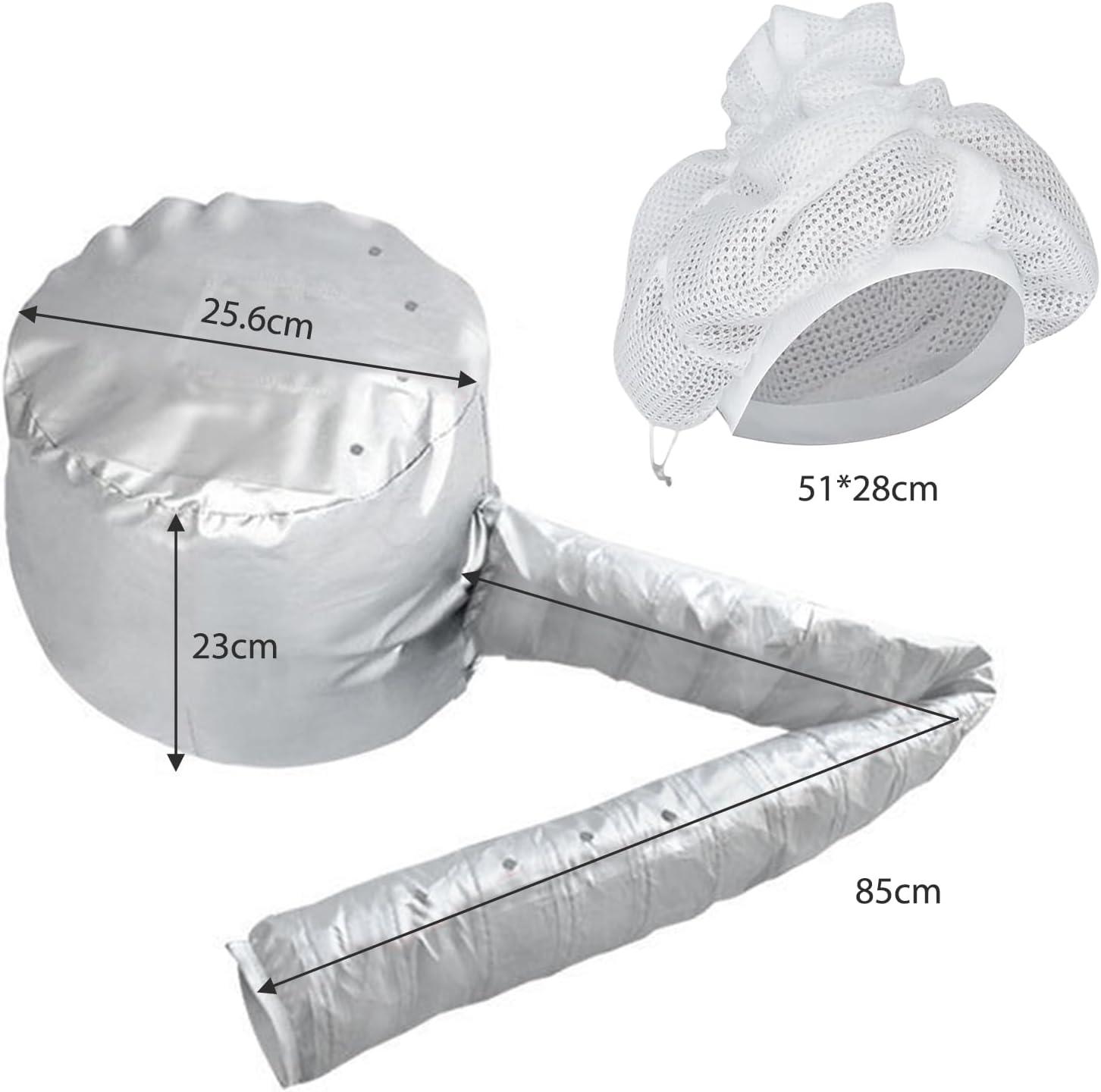 Premium Dry Hoods for Hair Dryers - Diffuser Cap for Curly Hair ...