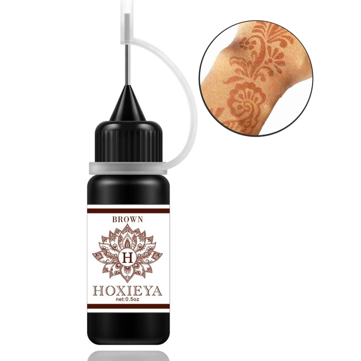 HOXIEYA Fake Freckles Temporary Tattoo Kit - Brown Semi-Permanent DIY ...