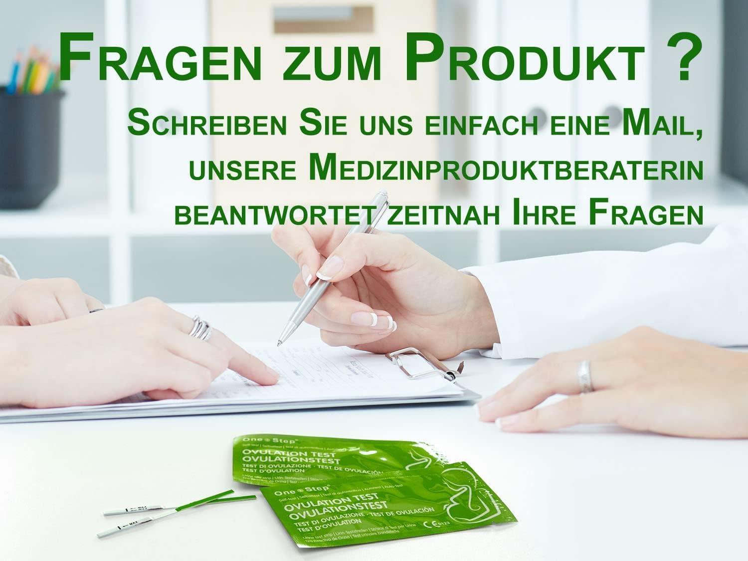 20 X One+Step Green Line Ovulation Test - High Sensitivity Fertility ...